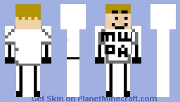again let me hit the spot Minecraft Skin