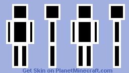 Outline Minecraft Skin