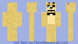 Golden Freddy (FNaF Movie) Minecraft Skin