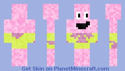Patrick Star Minecraft Skin