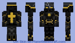 The golden wither king Minecraft Skin