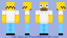 Simpsons Minecraft Skin