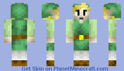Link Hero of the Light (The Legend of Zelda) Minecraft Skin