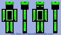 Dark Green Minecraft Skin