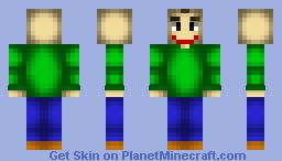 baldi Minecraft Skin