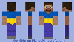 Ukraine Minecraft Skin