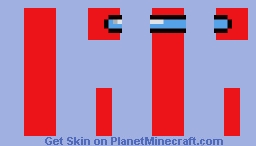 Red | Among Us Minecraft Skin