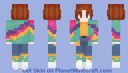 80s clothing Minecraft Skin