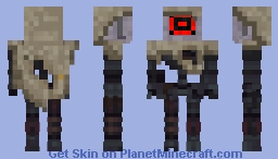 The Doctor (Poppy Playtime) (Red Eye) Minecraft Skin