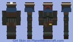 The Gunslinger Minecraft Skin