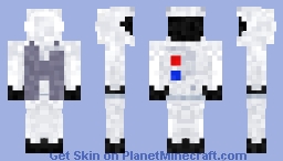 Astronaut Minecraft Skin