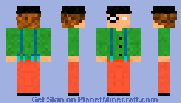 Clockwork Orange Minecraft Skin