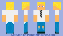 Teenage Student Minecraft Skin