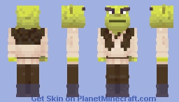 Shrek (Shrek 5 edition) Minecraft Skin
