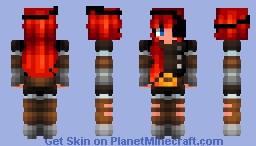 Warrior of a red head for @JonesariLynx Minecraft Skin