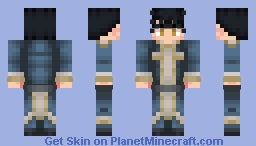 God Mode Kirito(SAO WAR OF UNDERWORLD) Minecraft Skin