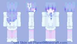 Haruka Kiritani ♡ Bloomfes Minecraft Skin