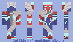 Xaku Warframe Minecraft Skin