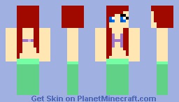 Ariel from The Little Mermaid Minecraft Skin