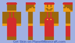 8-Bit Mario Minecraft Skin