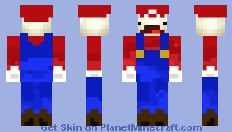 Super Mario Derpy Figgs Minecraft Skin