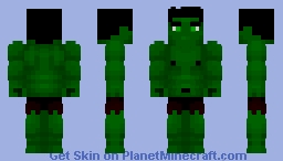 Hulk Minecraft Skin