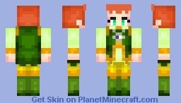 アリィ ally puyopuyo series real class Minecraft Skin