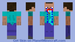 The NEW Derby Steve Minecraft Skin