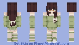 sage green Minecraft Skin