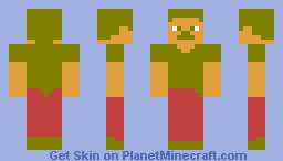 8-Bit Character Minecraft Skin