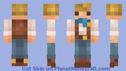 Solidaritygaming - 8bit Sheriff Minecraft Skin