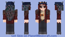 Shauna Stalinman Yellowjackets Minecraft Skin