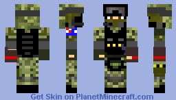 Army Soldier Minecraft Skin