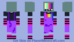 T.V. Minecraft Skin