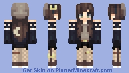 outer layer Minecraft Skin