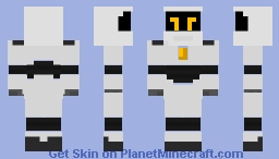 Murder Drone OC BASE Minecraft Skin