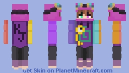 Karl Jacobs With Frog Hoodie Minecraft Skin