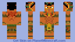Aztec warrior Minecraft Skin