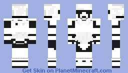 First order storm trooper Minecraft Skin