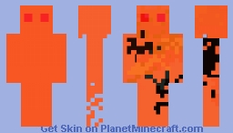 Lava Monster Minecraft Skin