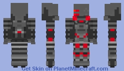 DECAYING WINTER uncycalon red agent i guess.? Minecraft Skin