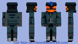 jard skin idea diseño ninja o ladron 4 Minecraft Skin