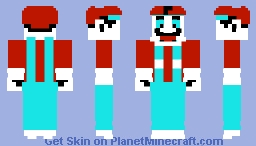 Fortran (mario fad) Minecraft Skin