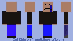 Steve WIth A Crying Mask Minecraft Skin