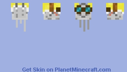 Happy Ghast Skin (Orange Mount) Minecraft Skin