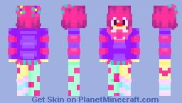 Caroline (STOMACH BOOK) - FUKOUNA GIRL ver Minecraft Skin