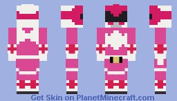 PteraRanger/ Mighty Morphin Pink Ranger Minecraft Skin
