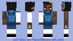 Ja Morant Minecraft Skin