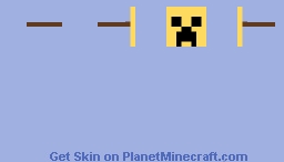 Emotion mask: creeper Minecraft Skin