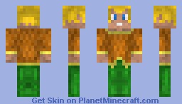 Aquaman- King of the Ocean Minecraft Skin